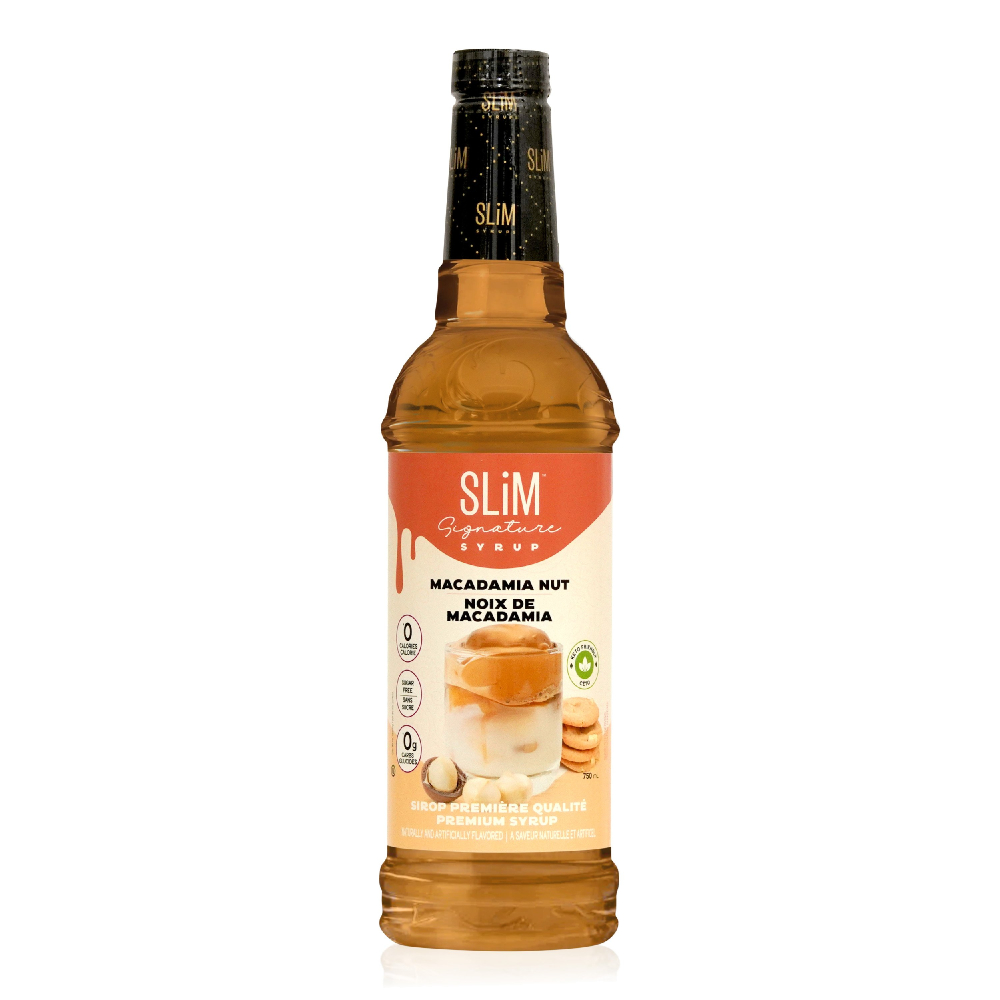 Sugar Free Macadamia Nut Syrup | Slim Syrups Canada