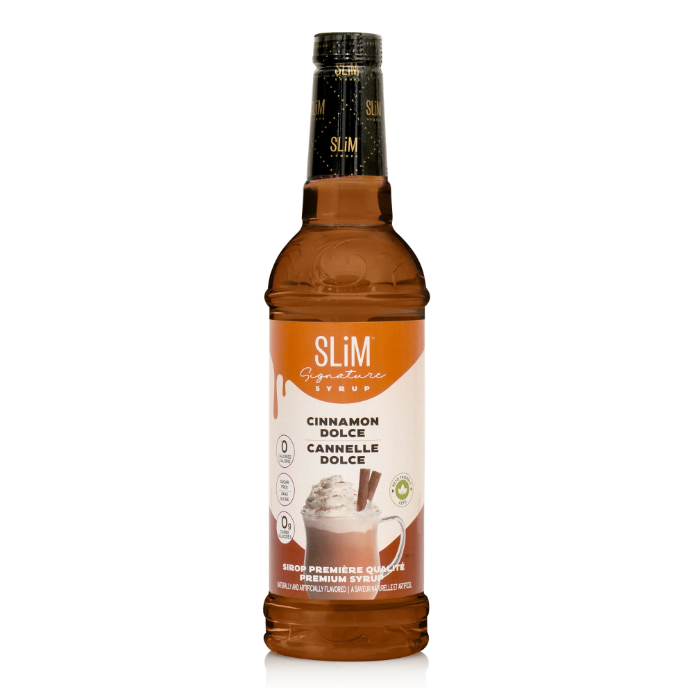 Sugar Free Cinnamon Dolce Syrup | Slim Syrups Canada
