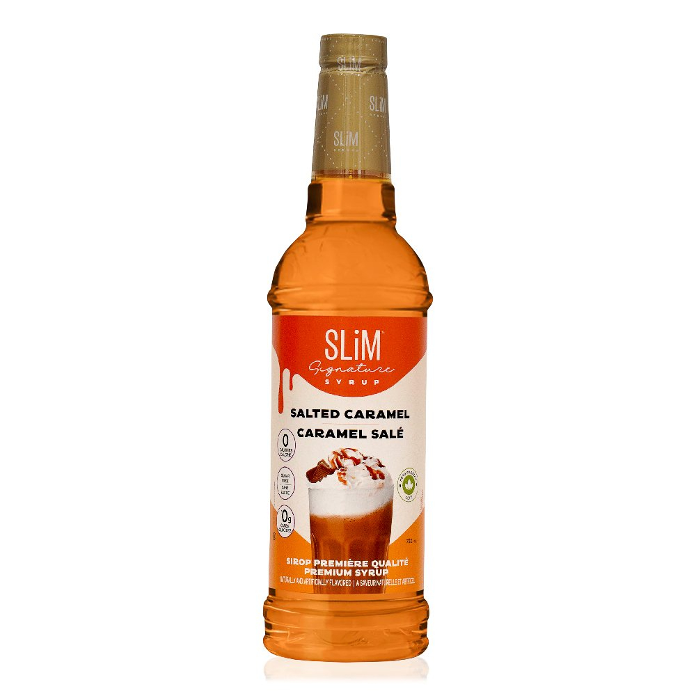 Slim Syrups Sugar Free Salted Caramel Syrup | Slim Syrups Canada