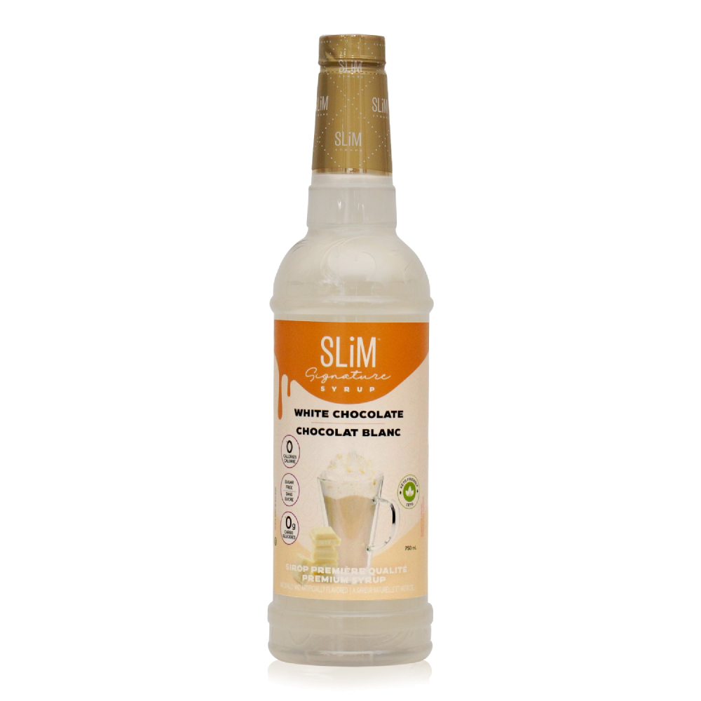 Sugar Free White Chocolate Syrup | Slim Syrups Canada