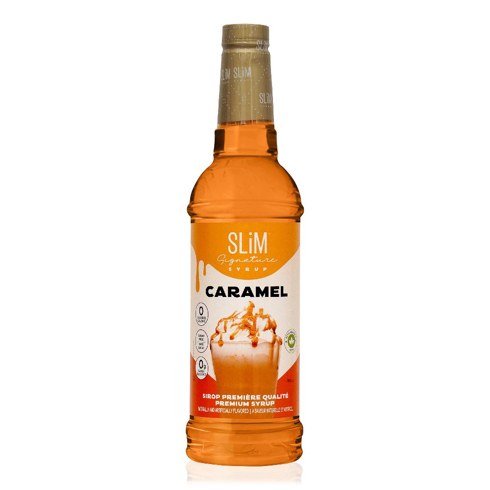 Sugar Free Caramel Syrup | Slim Syrups Canada