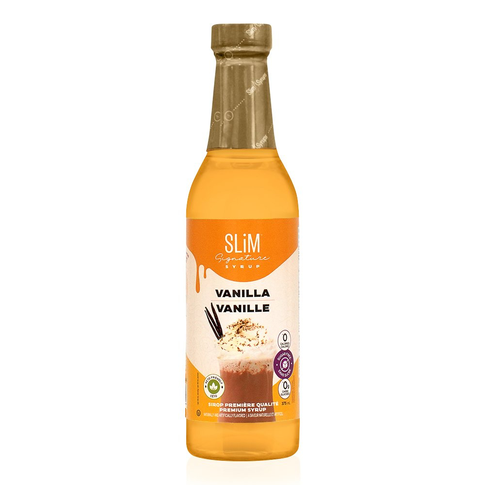 Sugar Free Vanilla Syrup | Slim Syrups Canada